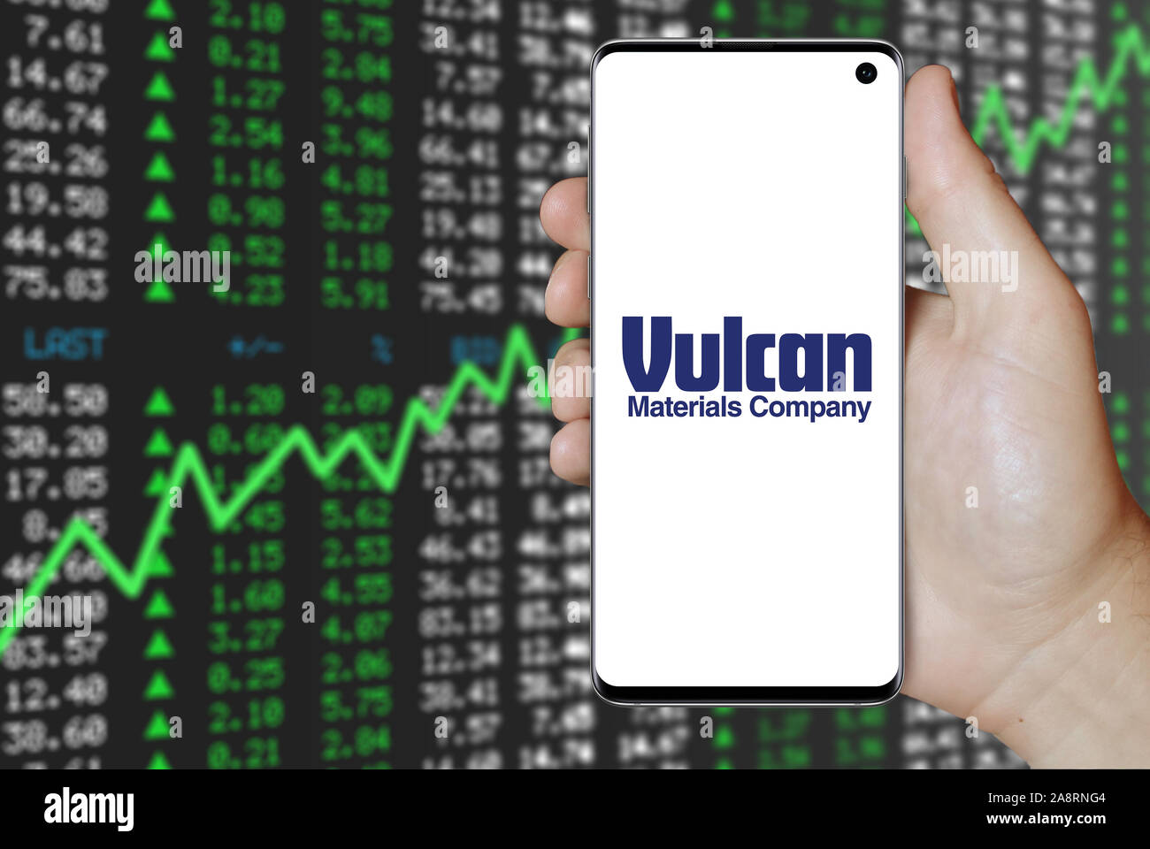 Vulcan materials logo hi-res stock photography and images - Alamy