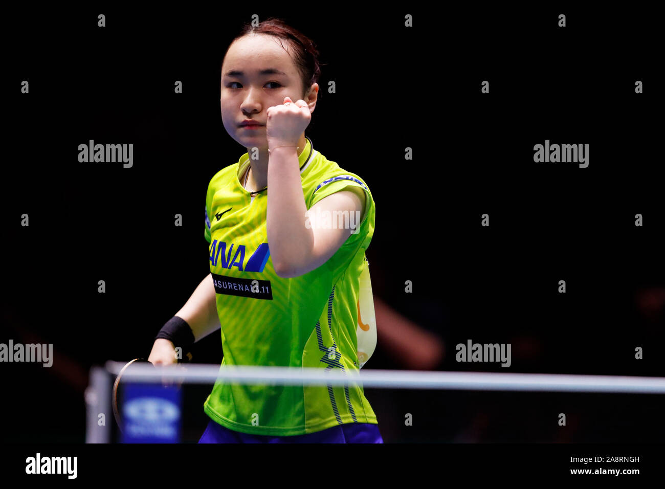 Tokyo Metropolitan Gymnasium, Tokyo, Japan. 10th Nov, 2019. Mima Ito ...