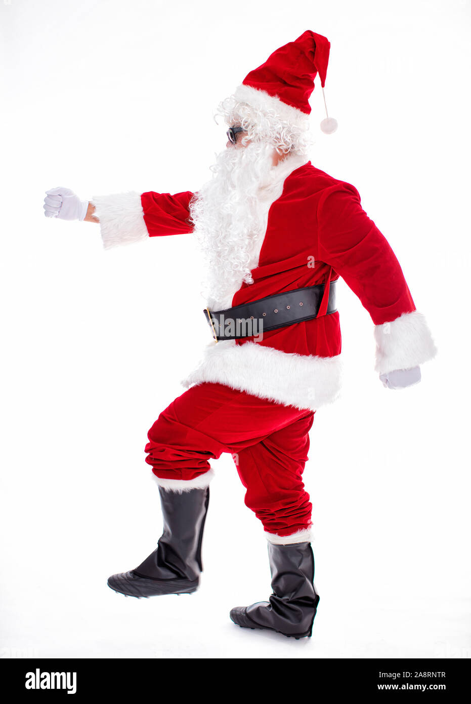 White santa hi-res stock photography and images - Alamy