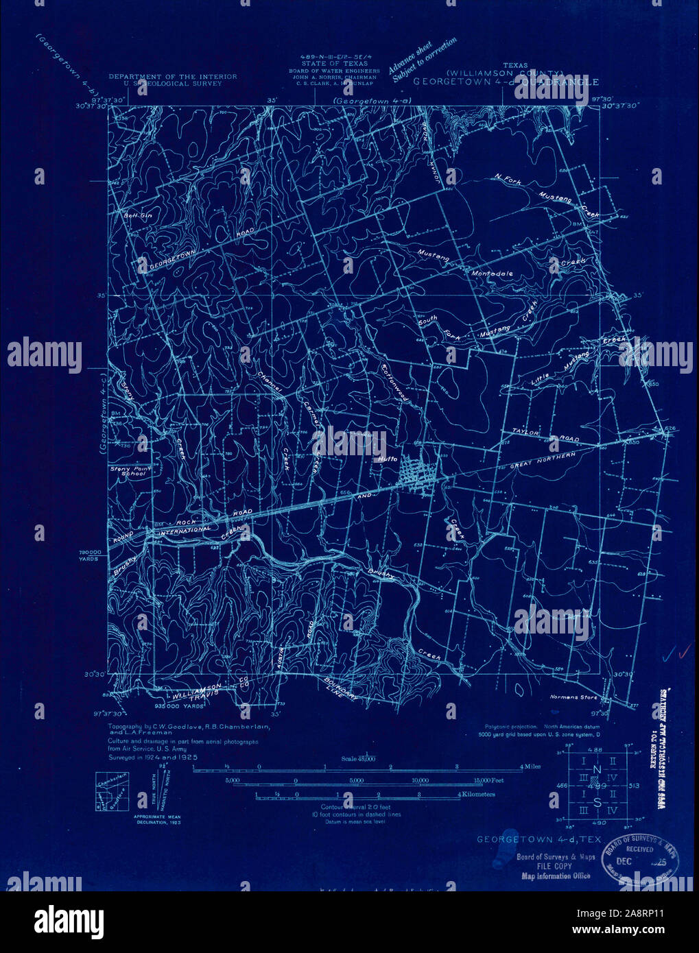 Georgetown texas map hi-res stock photography and images - Alamy