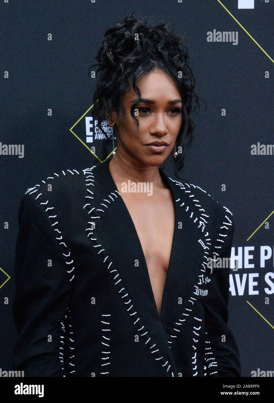 Santa Monica, USA. 10th Nov, 2019. Actor Candice Patton arrives for the ...