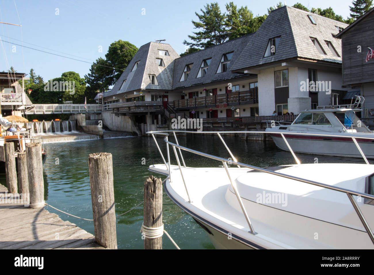 Fishtown, Leland, Michigan Stock Photo - Alamy