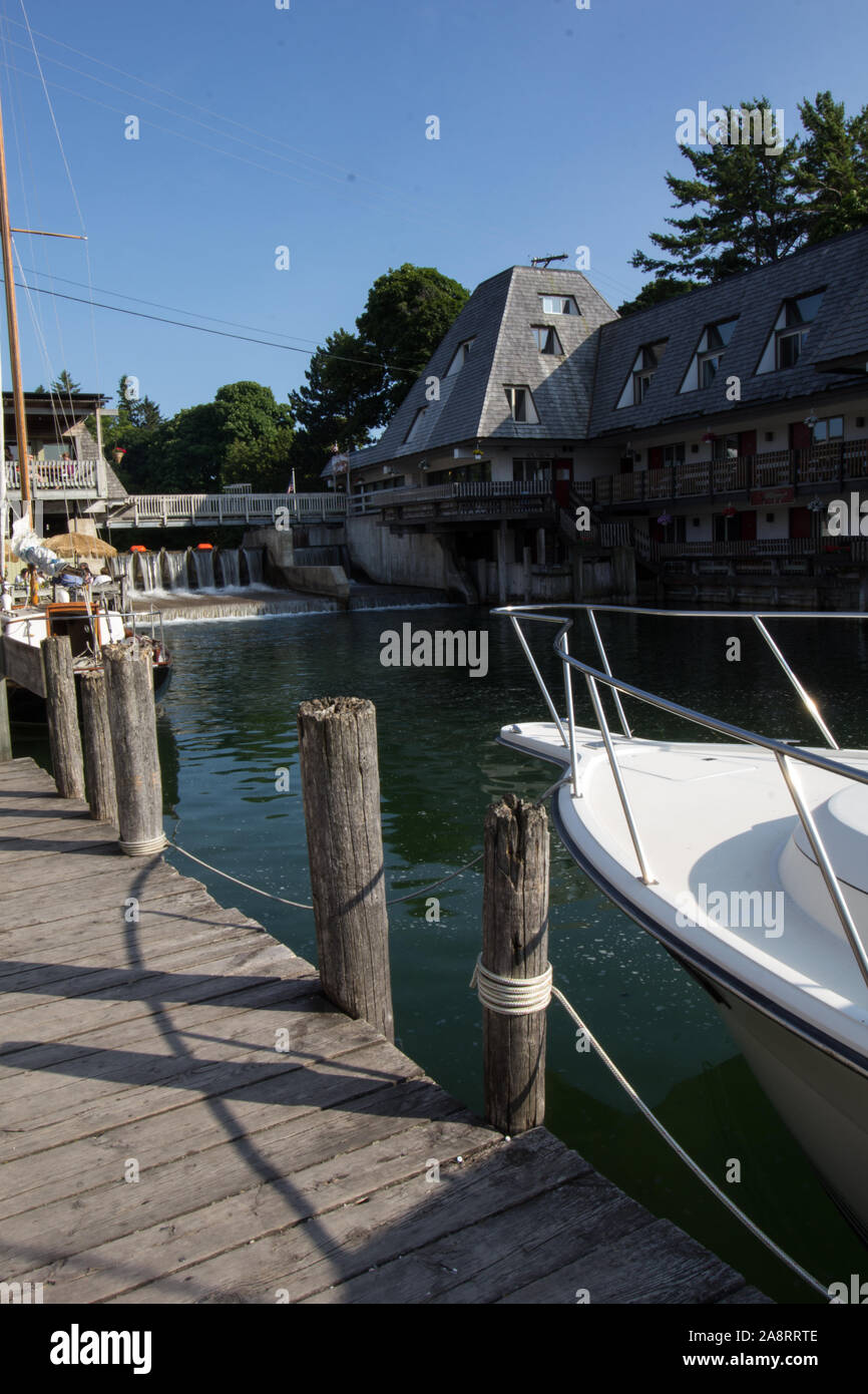 Fishtown, Leland, Michigan Stock Photo - Alamy