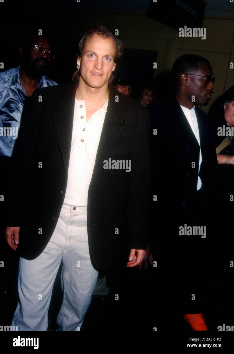 Las Vegas, Nevada, USA 9th March 1995 Actor Woody Harrelson and actor ...