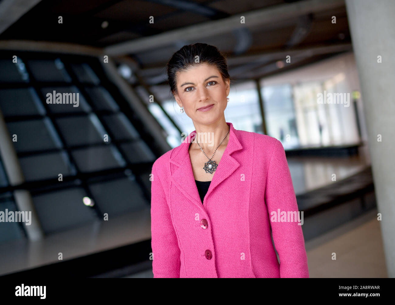 Berlin, Germany. 07th Nov, 2019. Sahra Wagenknecht, faction leader of ...