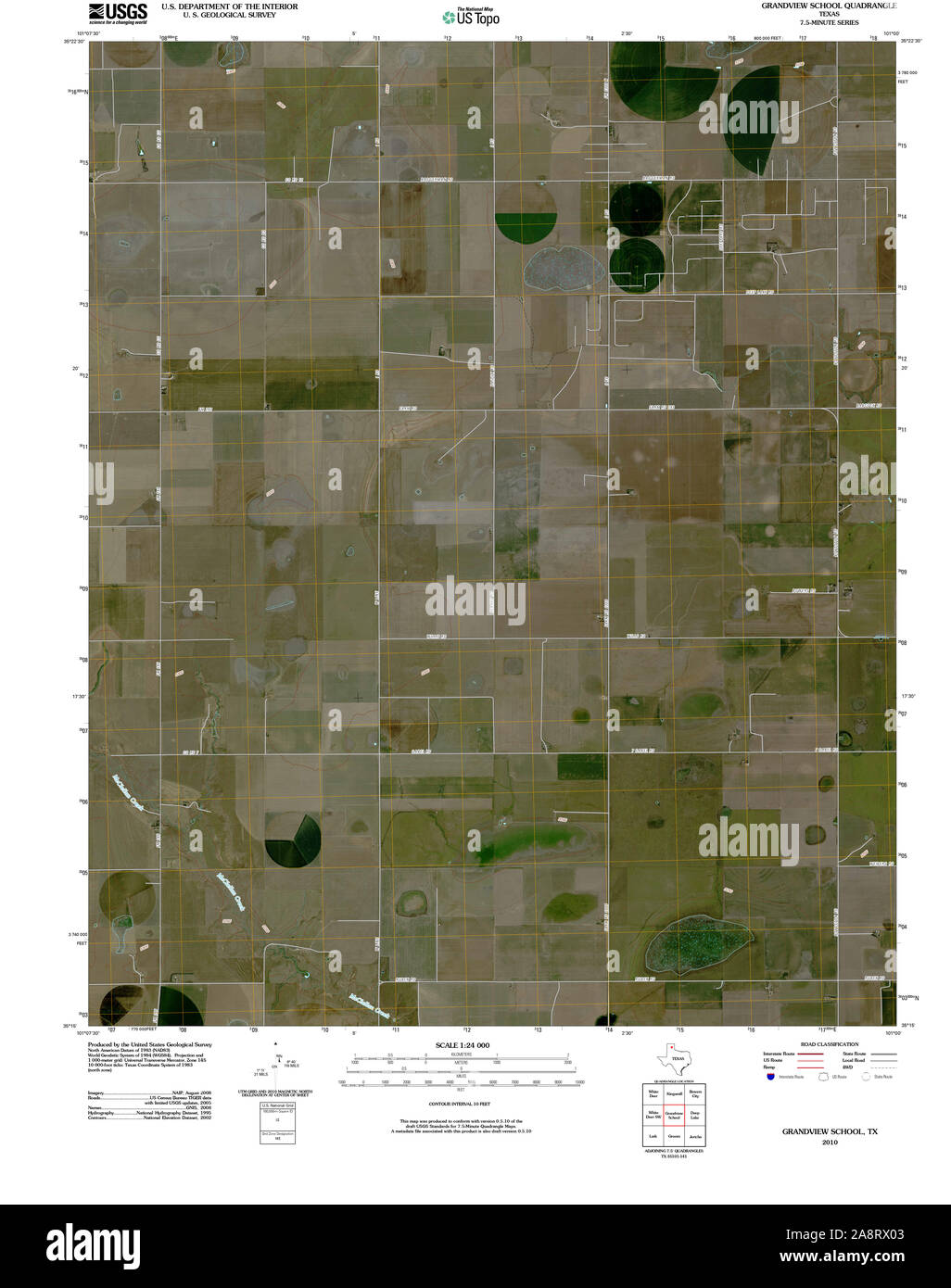 Map of grandview hi-res stock photography and images - Alamy