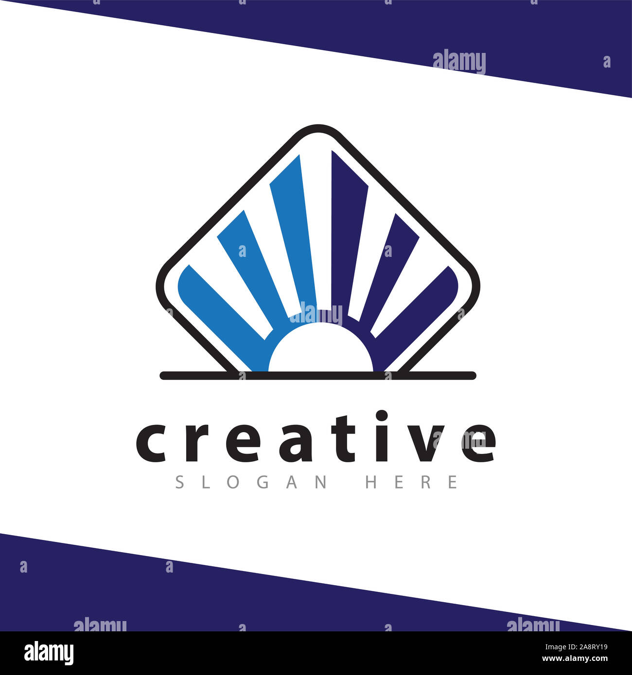 Beam icon vector logo hi-res stock photography and images - Alamy