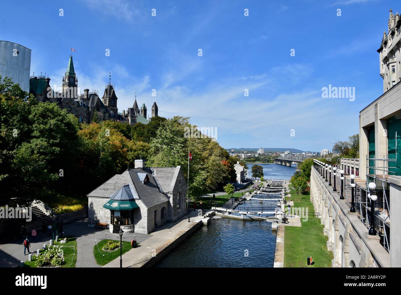 A view of Ottawa/Gatineau, Ontario/Quebec, Canada Stock Photo - Alamy