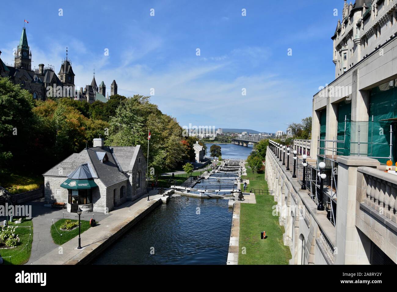 A view of Ottawa/Gatineau, Ontario/Quebec, Canada Stock Photo - Alamy