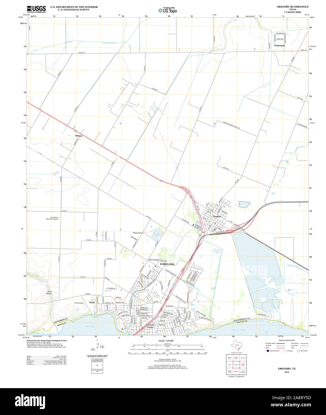 Map of gregory Cut Out Stock Images & Pictures - Alamy