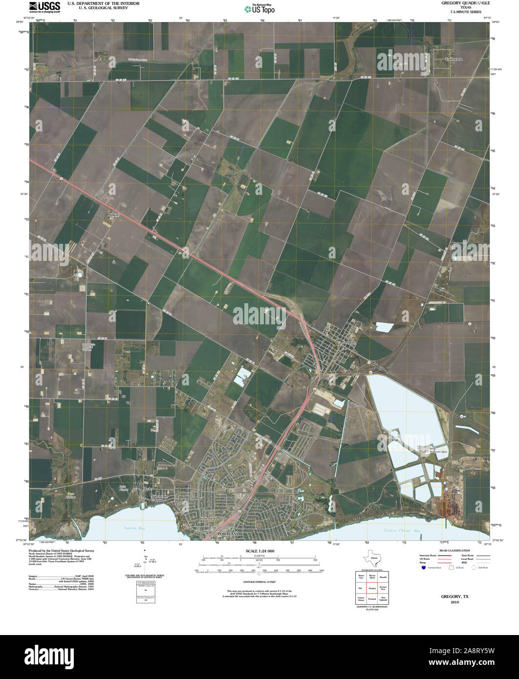 Map of gregory hi-res stock photography and images - Alamy