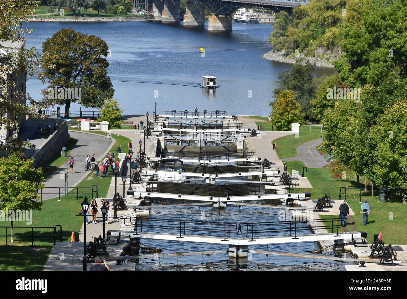 A view of Ottawa/Gatineau, Ontario/Quebec, Canada Stock Photo - Alamy