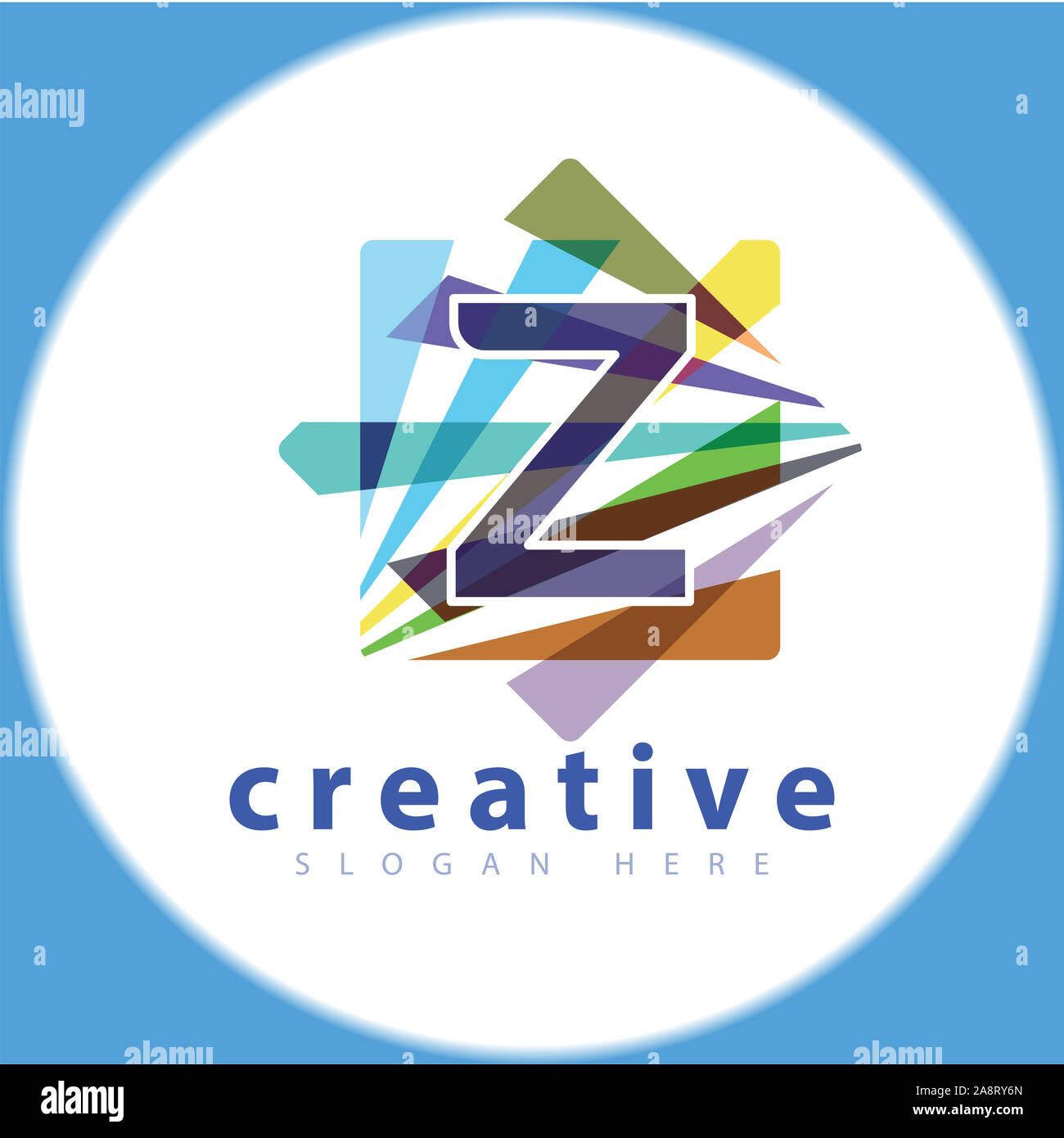 Z vector logo hi-res stock photography and images - Alamy