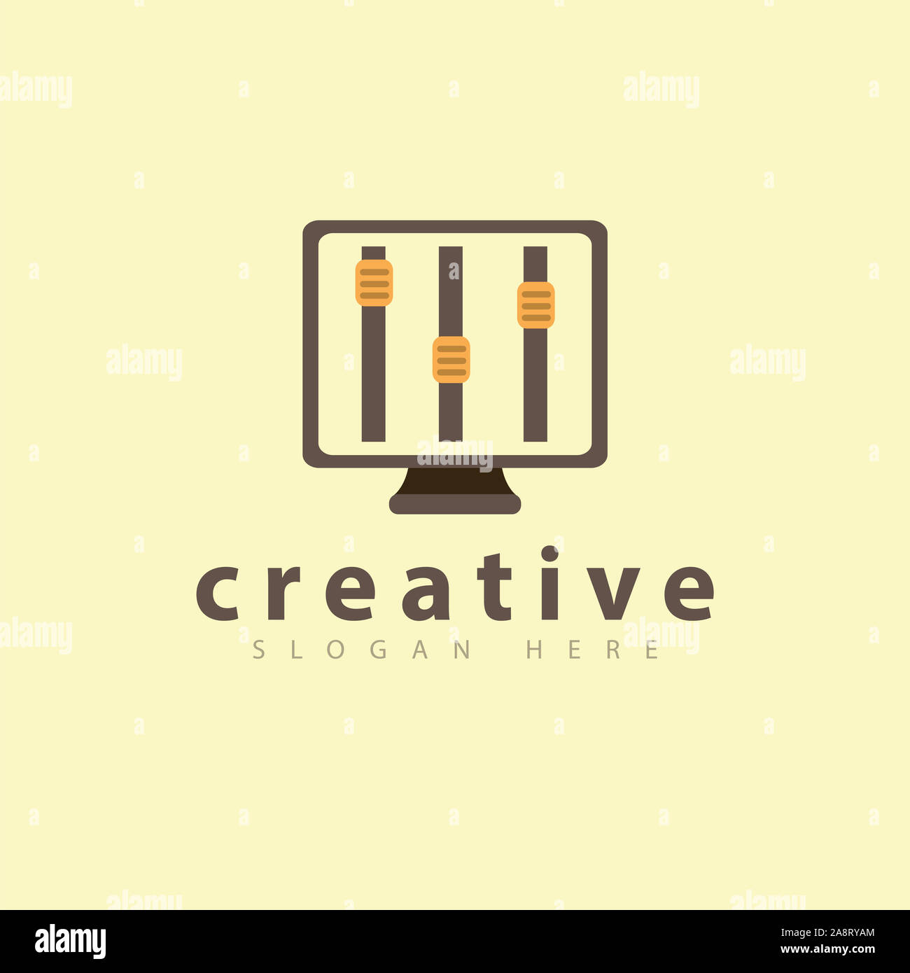 Settings logo hi-res stock photography and images - Alamy