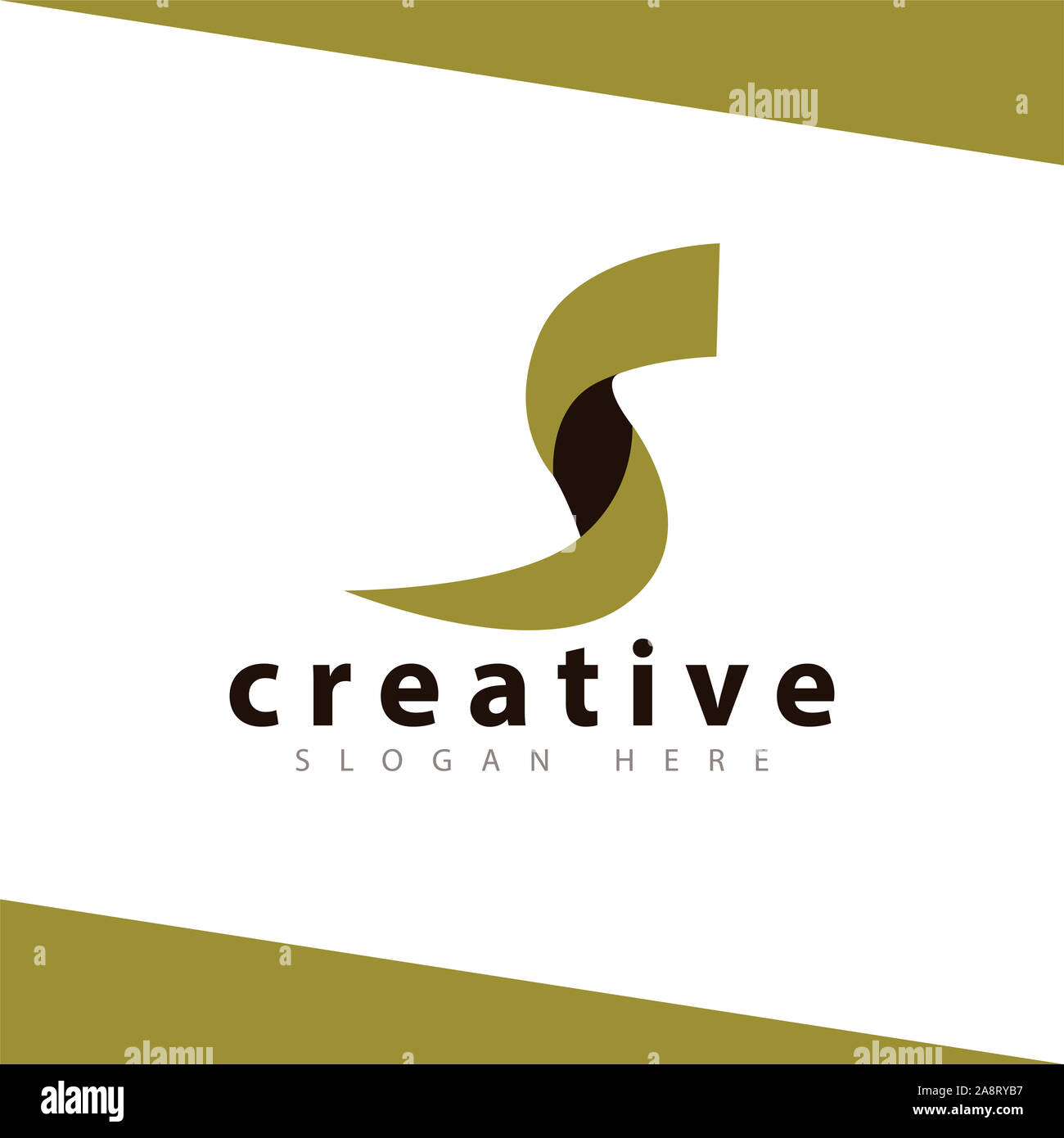 S logo vector template hi-res stock photography and images - Alamy