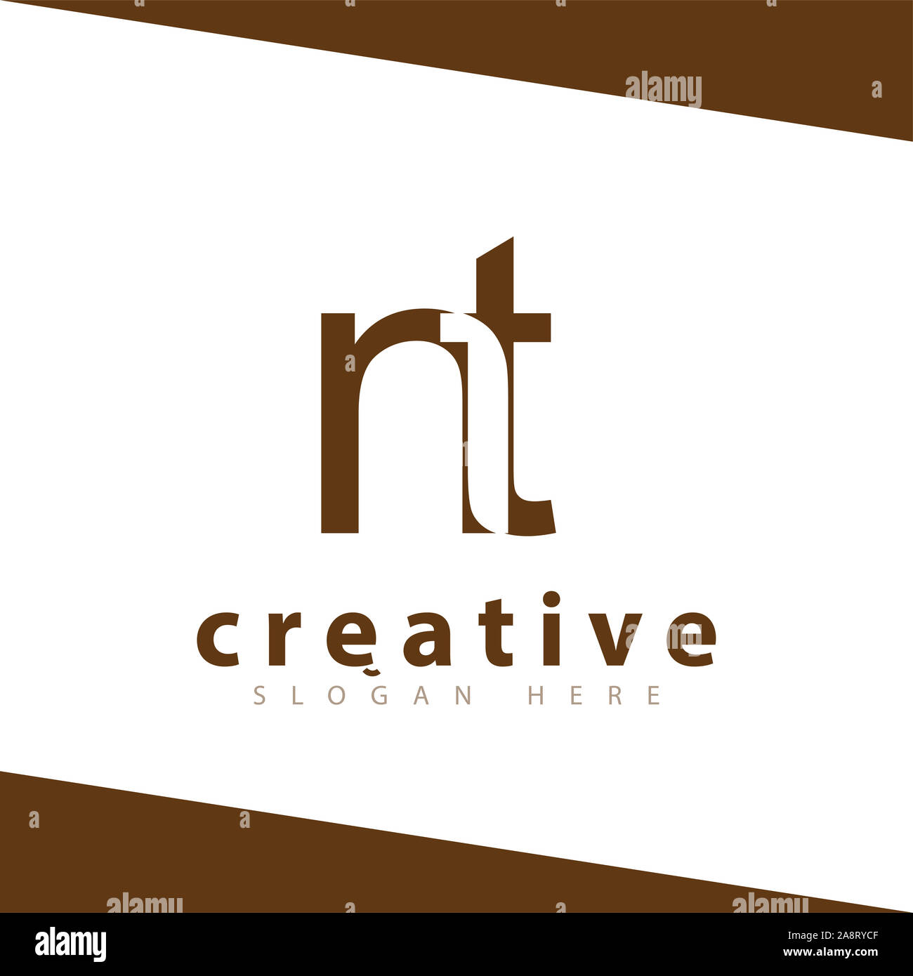 Letter t logo hi-res stock photography and images - Alamy