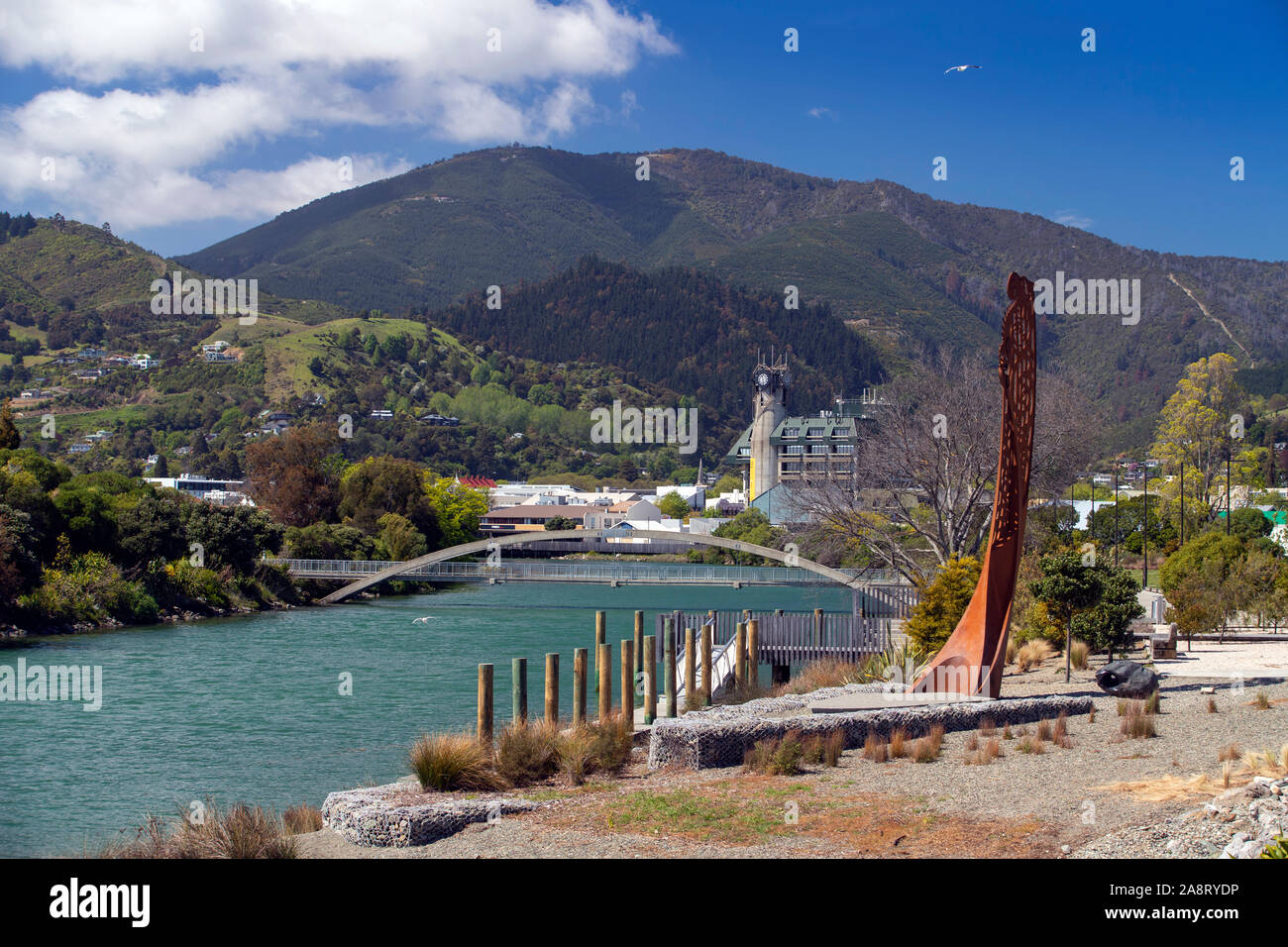 Maori sculpture new zealand hi-res stock photography and images - Alamy