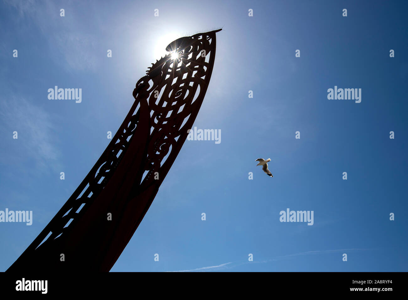 Maori sculpture new zealand hi-res stock photography and images - Alamy