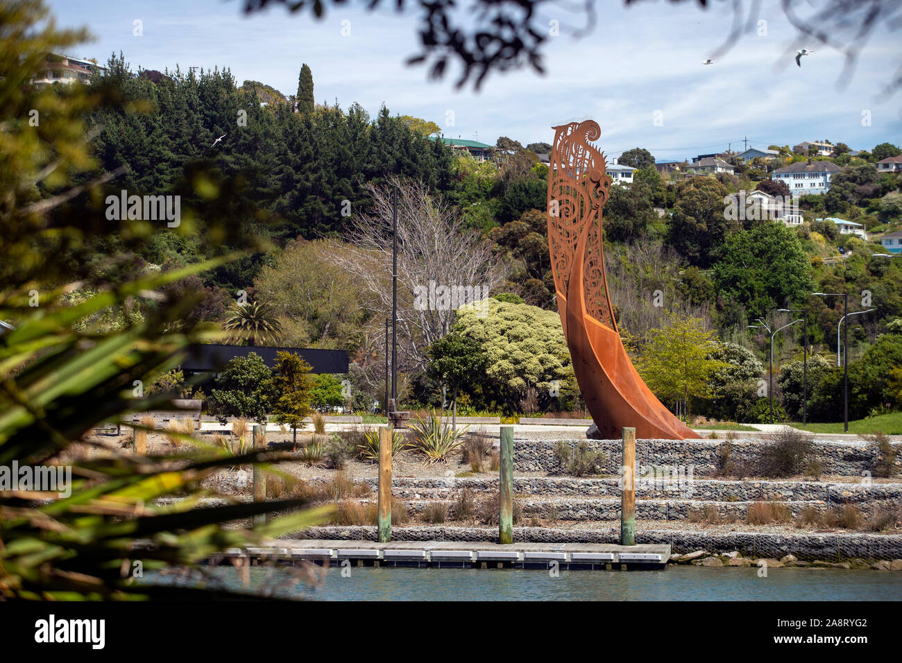 Maori sculpture new zealand hi-res stock photography and images - Alamy
