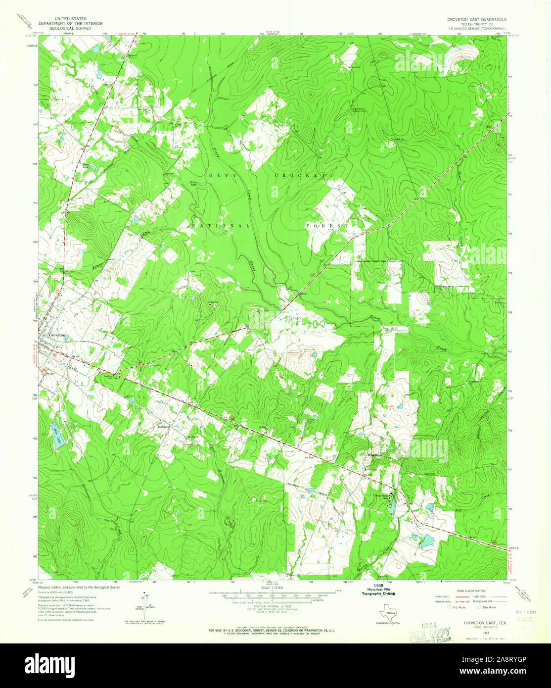 Map of groveton hi-res stock photography and images - Alamy
