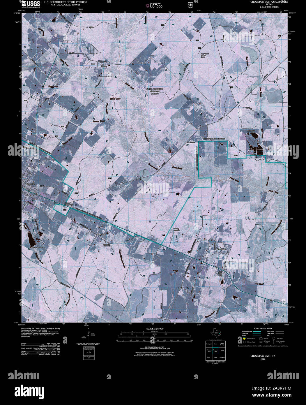 Groveton map hi-res stock photography and images - Alamy