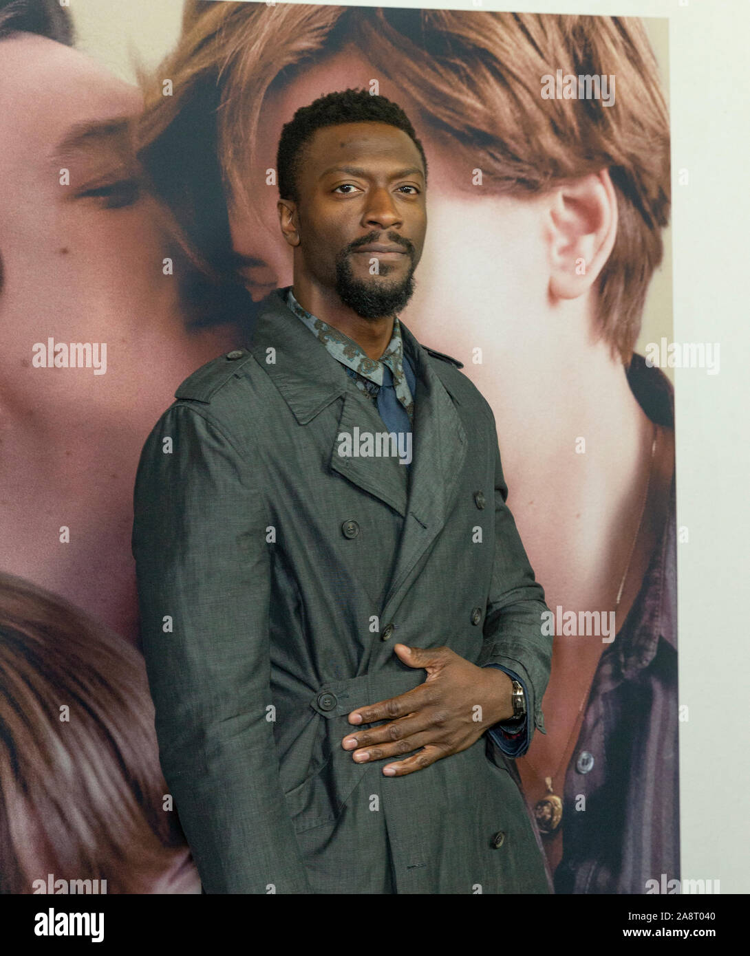 New York, NY - November 10, 2019: Aldis Hodge attends premiere of ...
