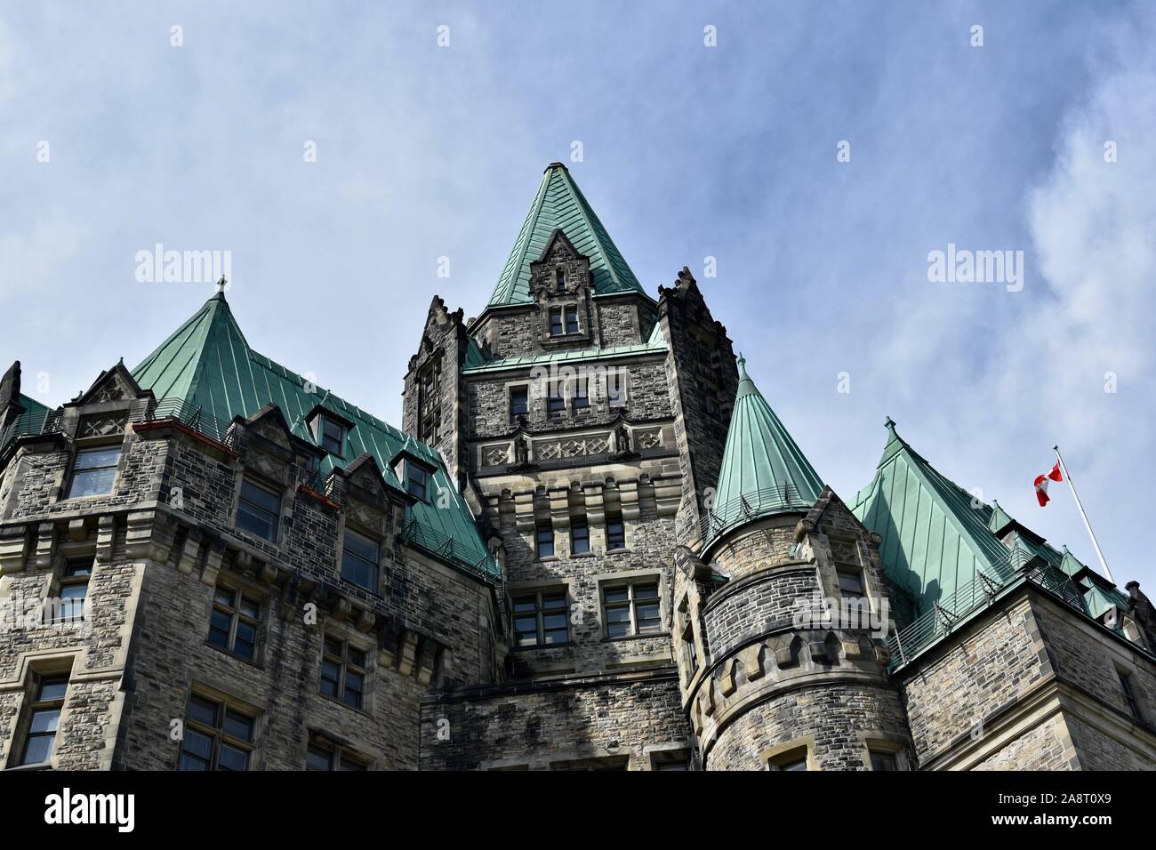 Canadian Government Buildings at the Canadian Parliament atop ...