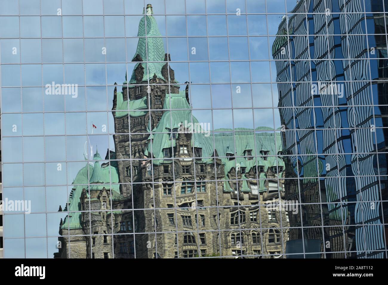 Canadian Government Buildings at the Canadian Parliament atop ...