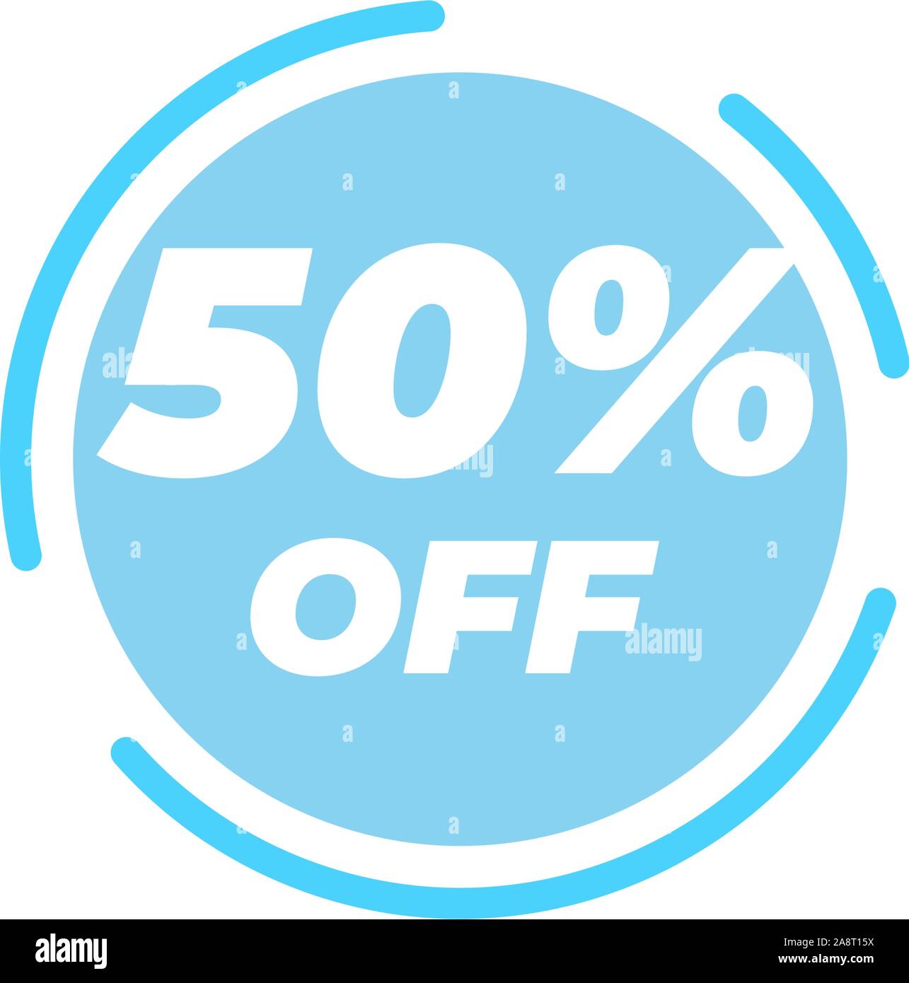 50 off vector vectors hi-res stock photography and images - Alamy