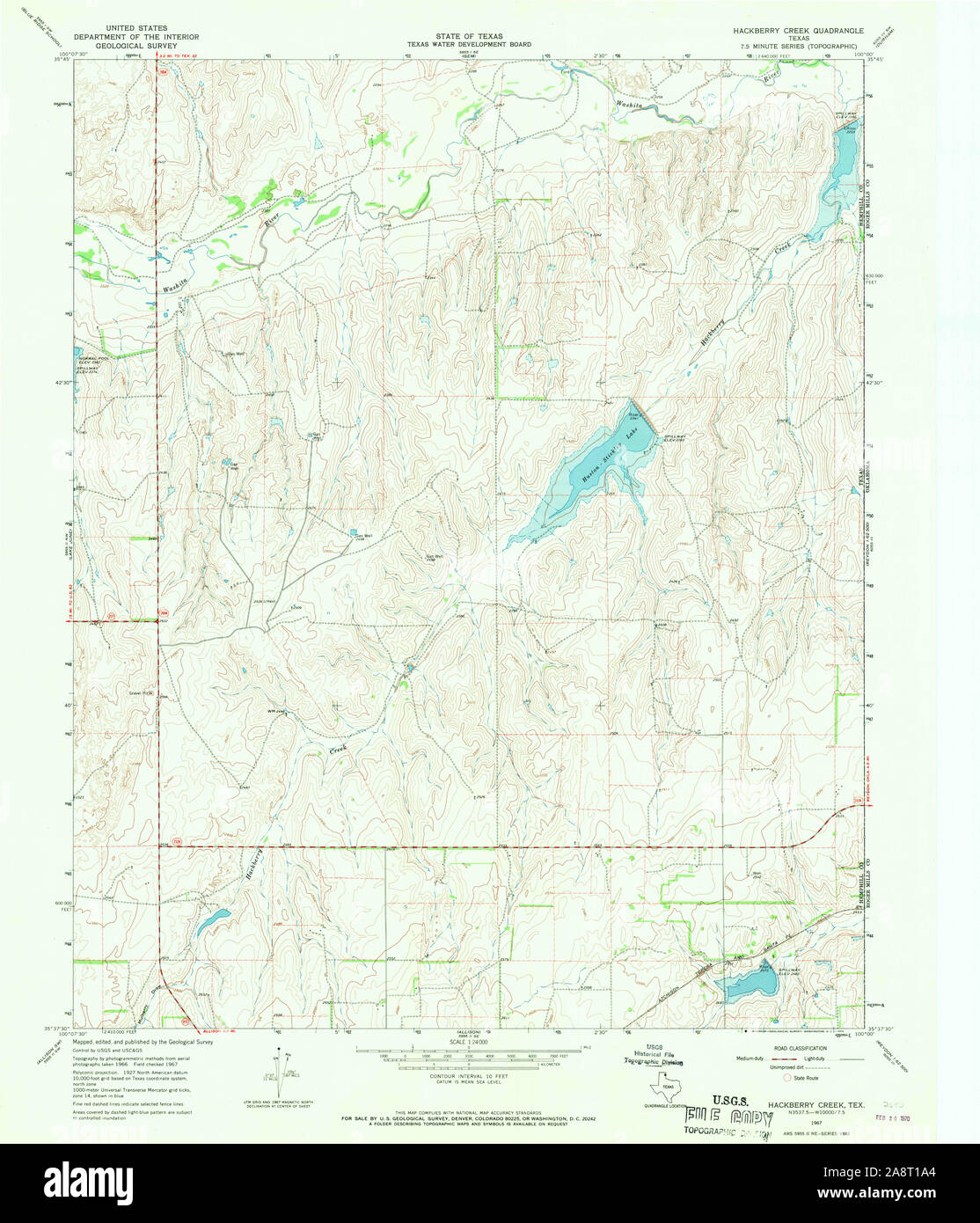 Map of hackberry hi-res stock photography and images - Alamy