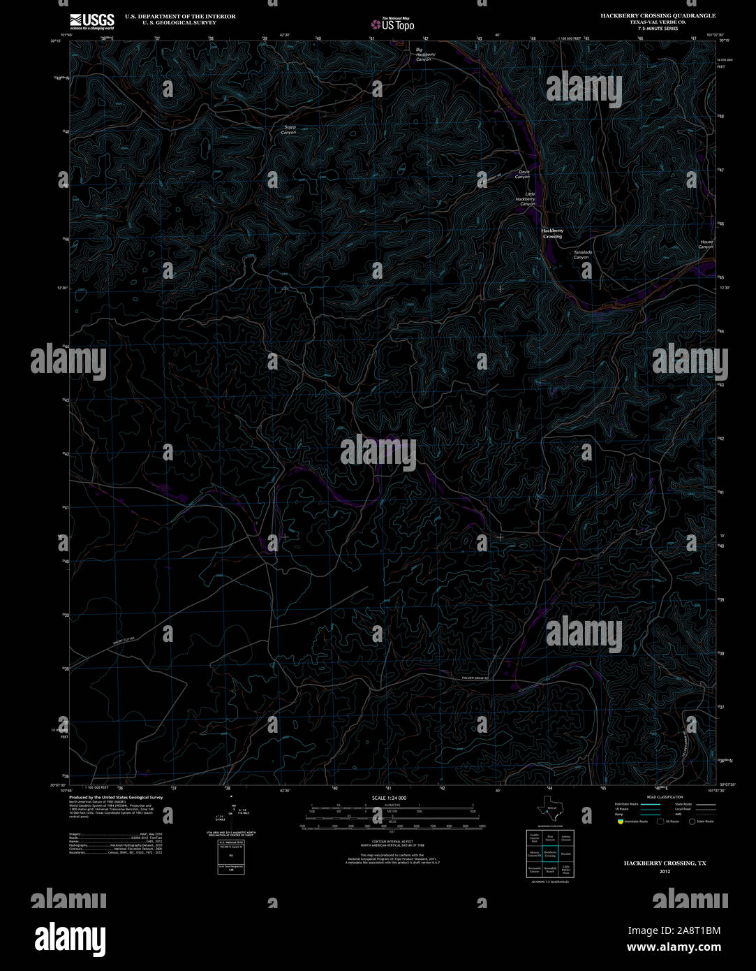 Hackberry crossing hi-res stock photography and images - Alamy