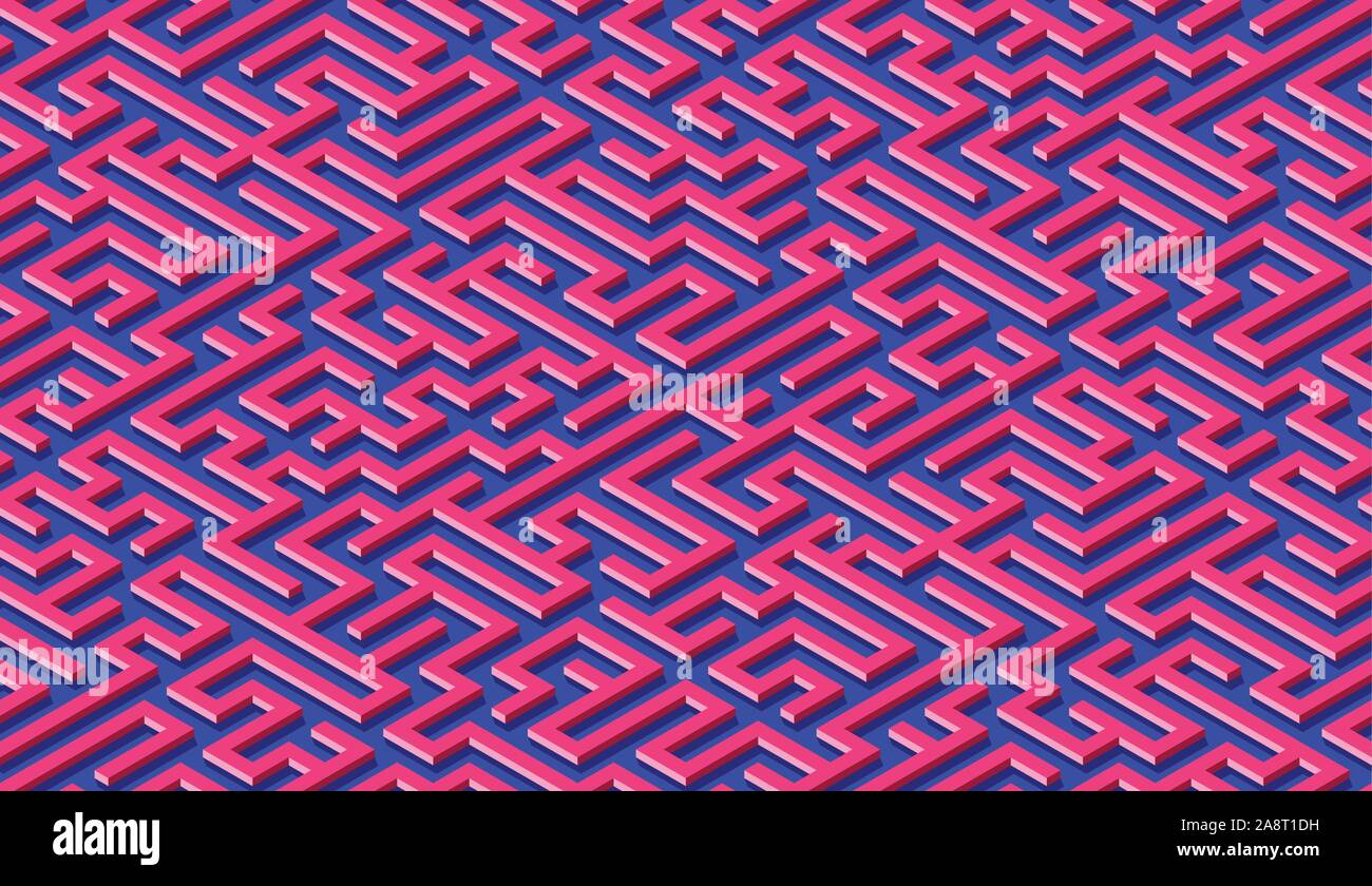 The maze wall poster hi-res stock photography and images - Alamy
