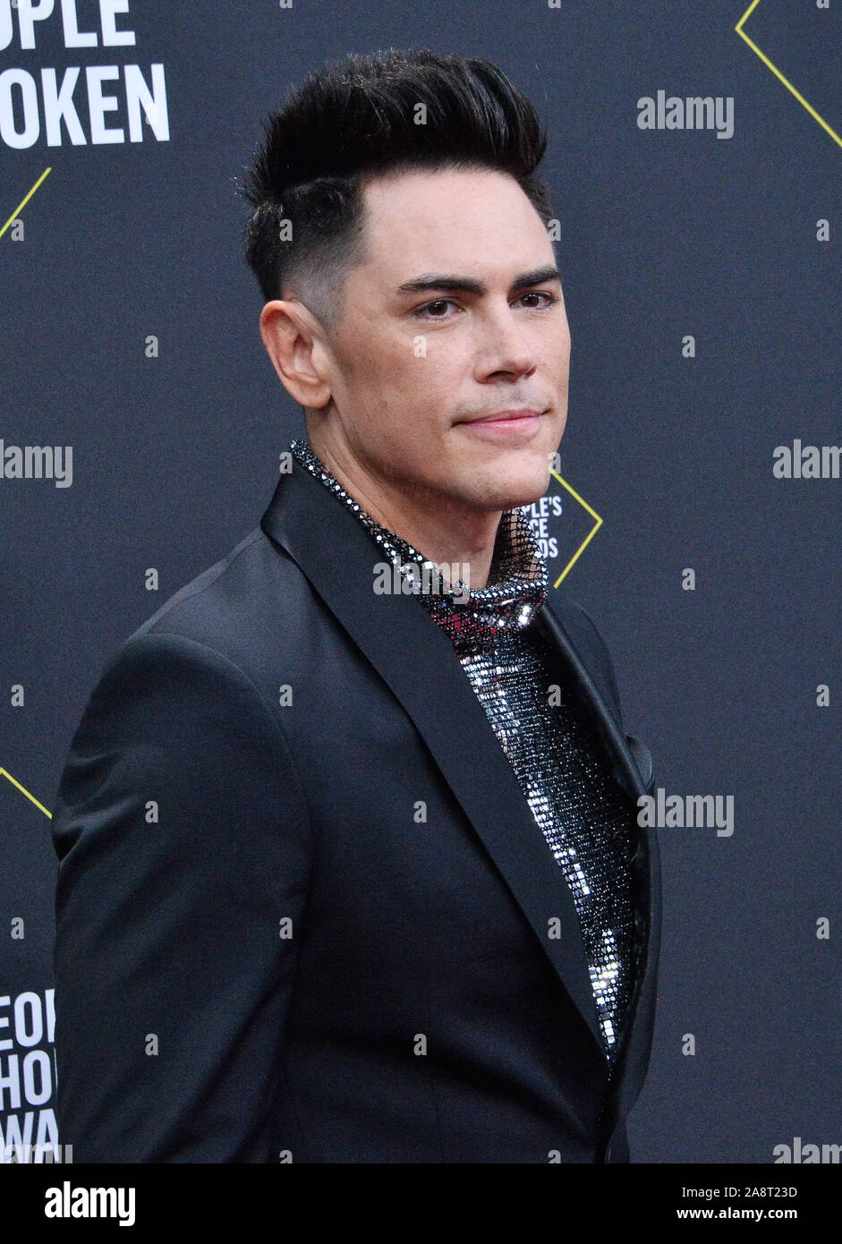 Santa Monica, USA. 10th Nov, 2019. Actor Tom Sandoval arrives for the ...