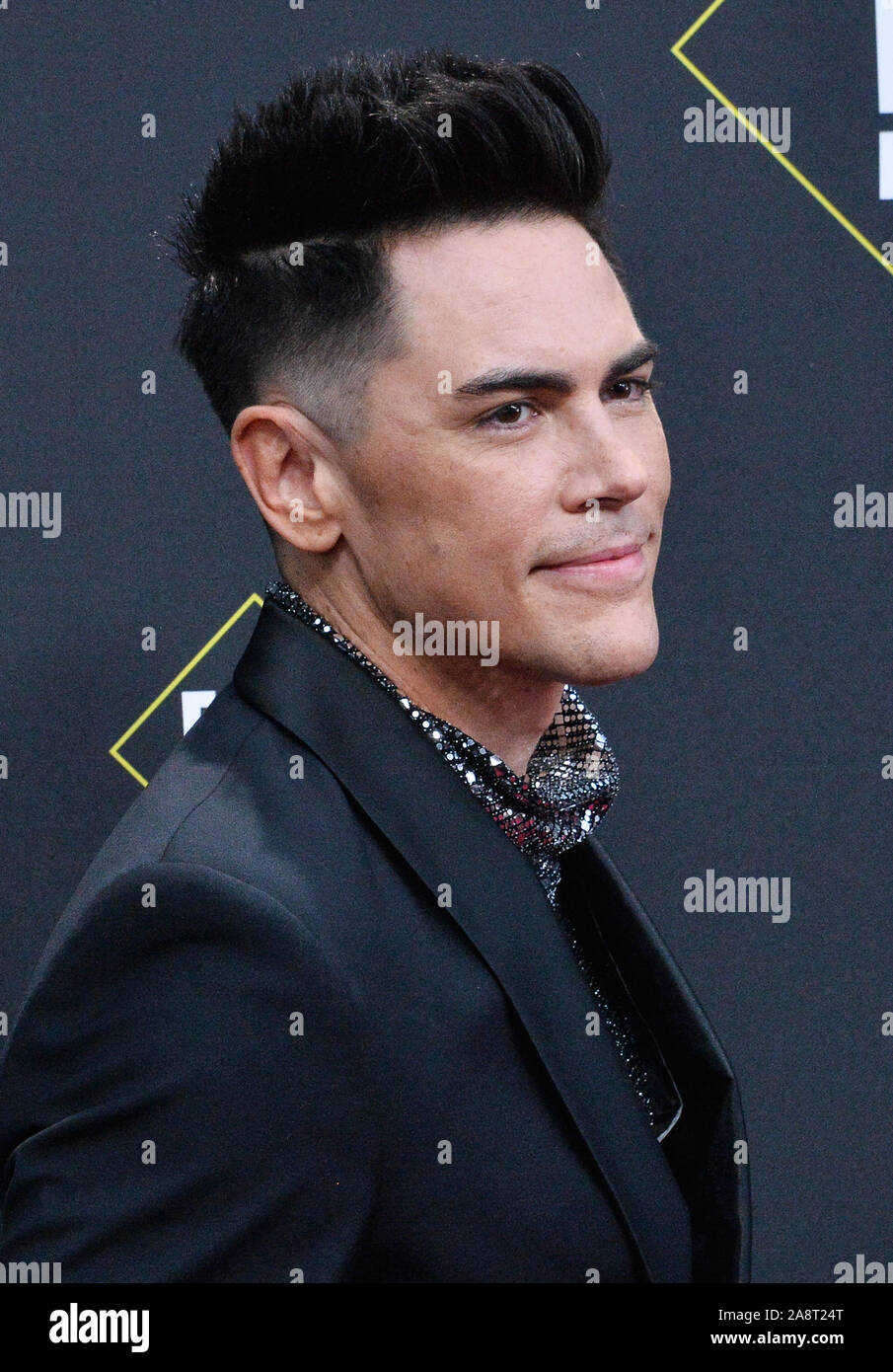 Santa Monica, USA. 10th Nov, 2019. Actor Tom Sandoval arrives for the ...