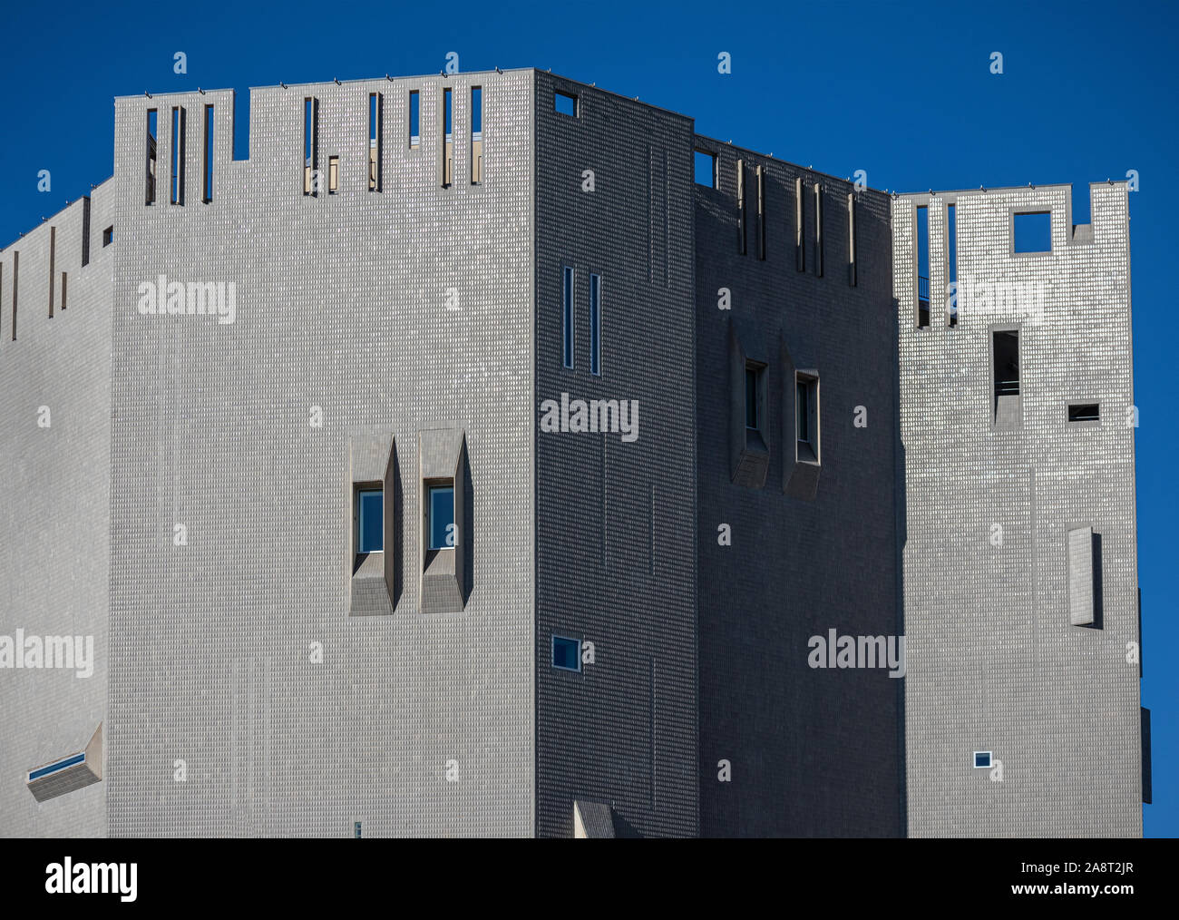 Iconic Denver, Colorado, architecture. Denver Art Museum, North ...