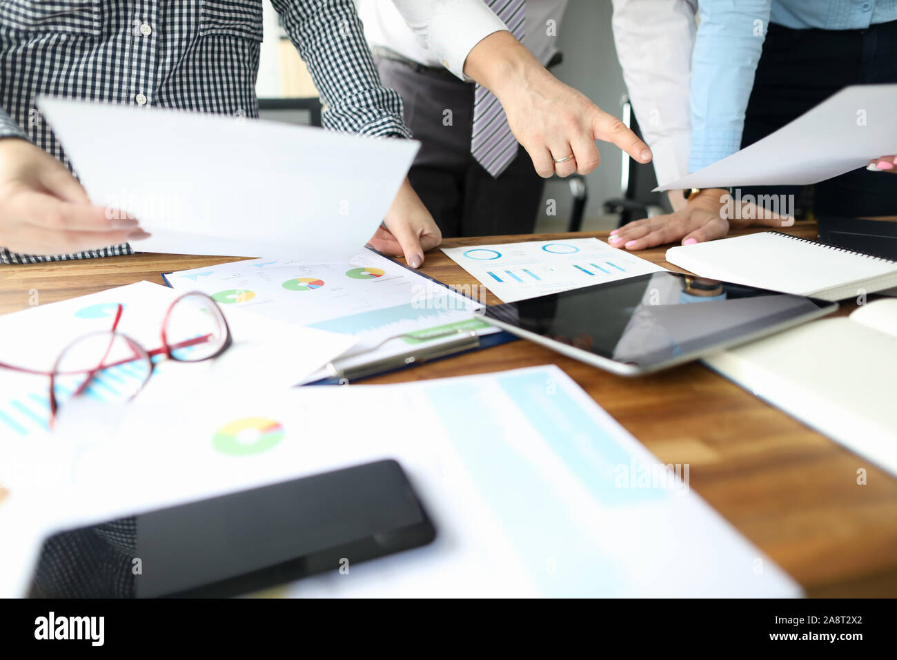 Office work environment Stock Photo - Alamy