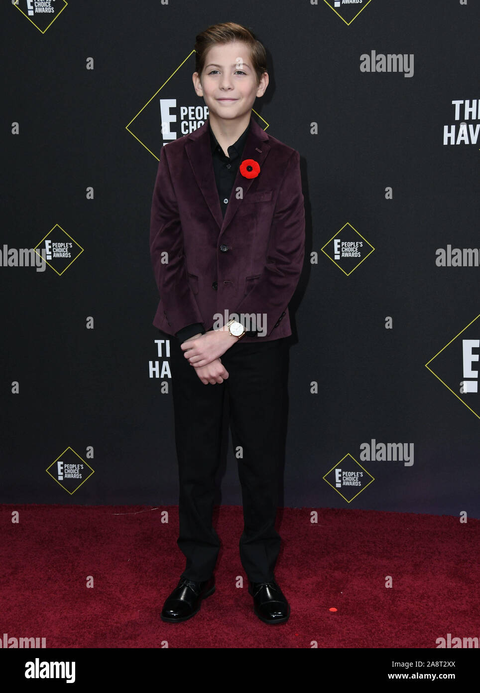 Santa Monica, USA. 10th Nov 2019. Jacob Tremblay. 2019 People's Choice ...