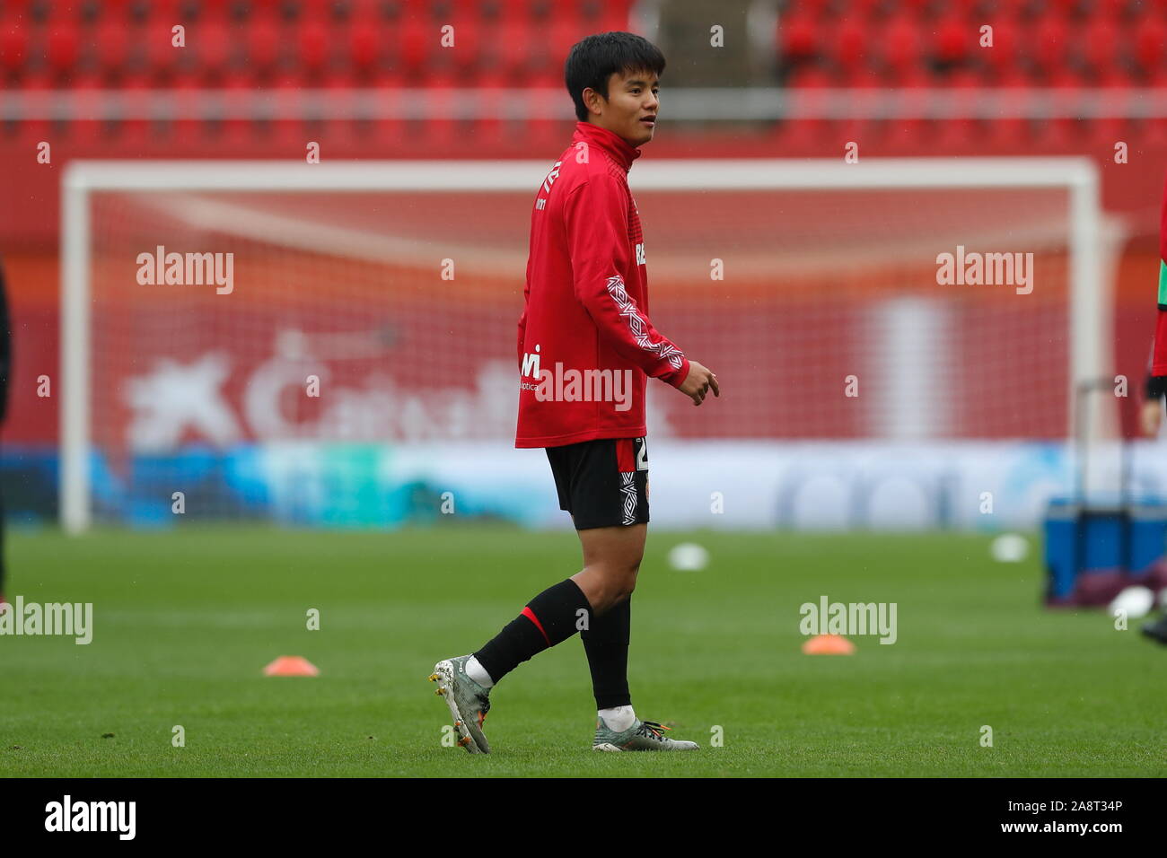 Palma de Mallorca, Spain. 10th Nov, 2019. Takefusa Kubo (Mallorca) Football/Soccer : Spanish "La ...
