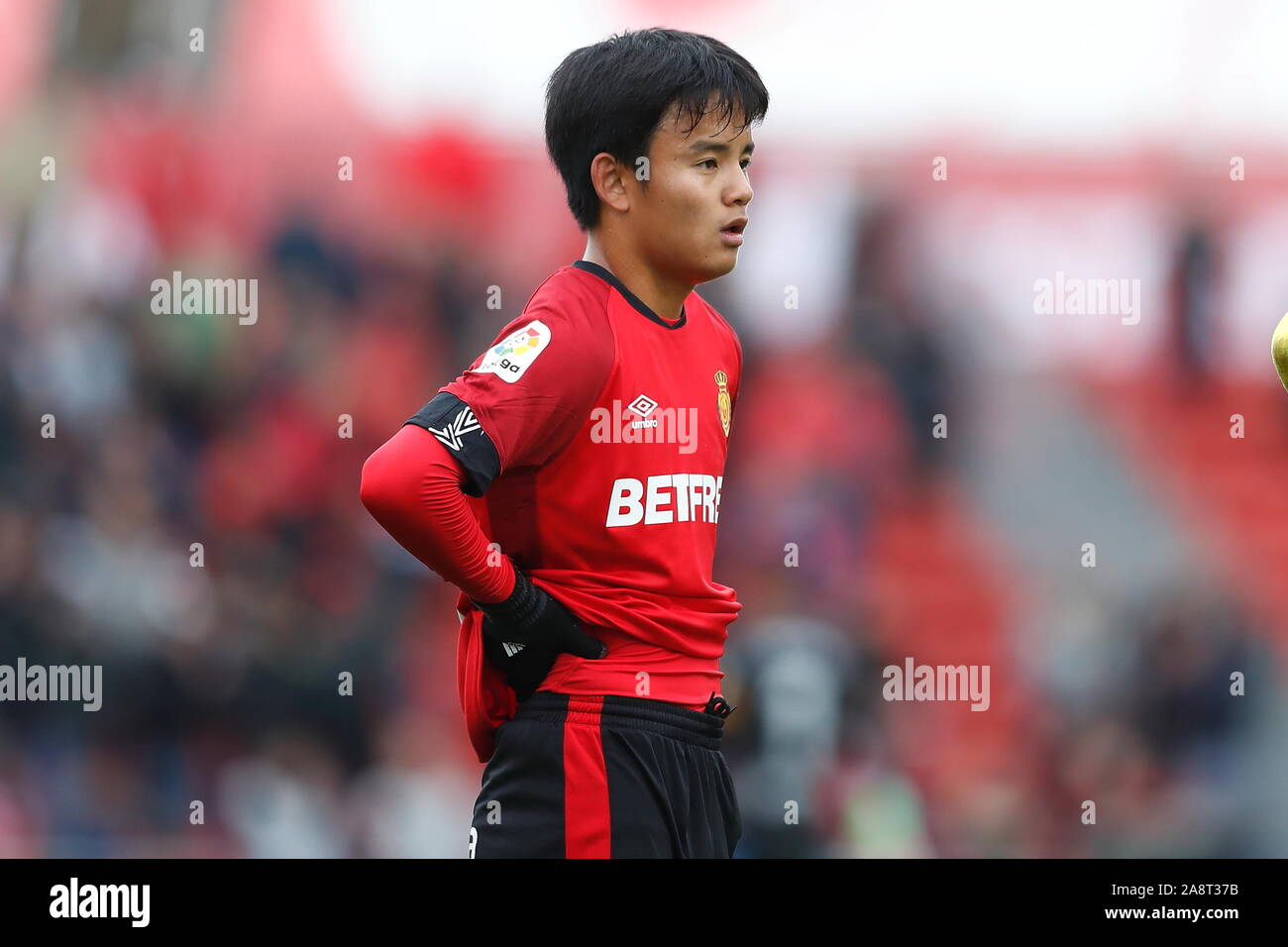 Palma de Mallorca, Spain. 10th Nov, 2019. Takefusa Kubo (Mallorca) Football/Soccer : Spanish "La ...