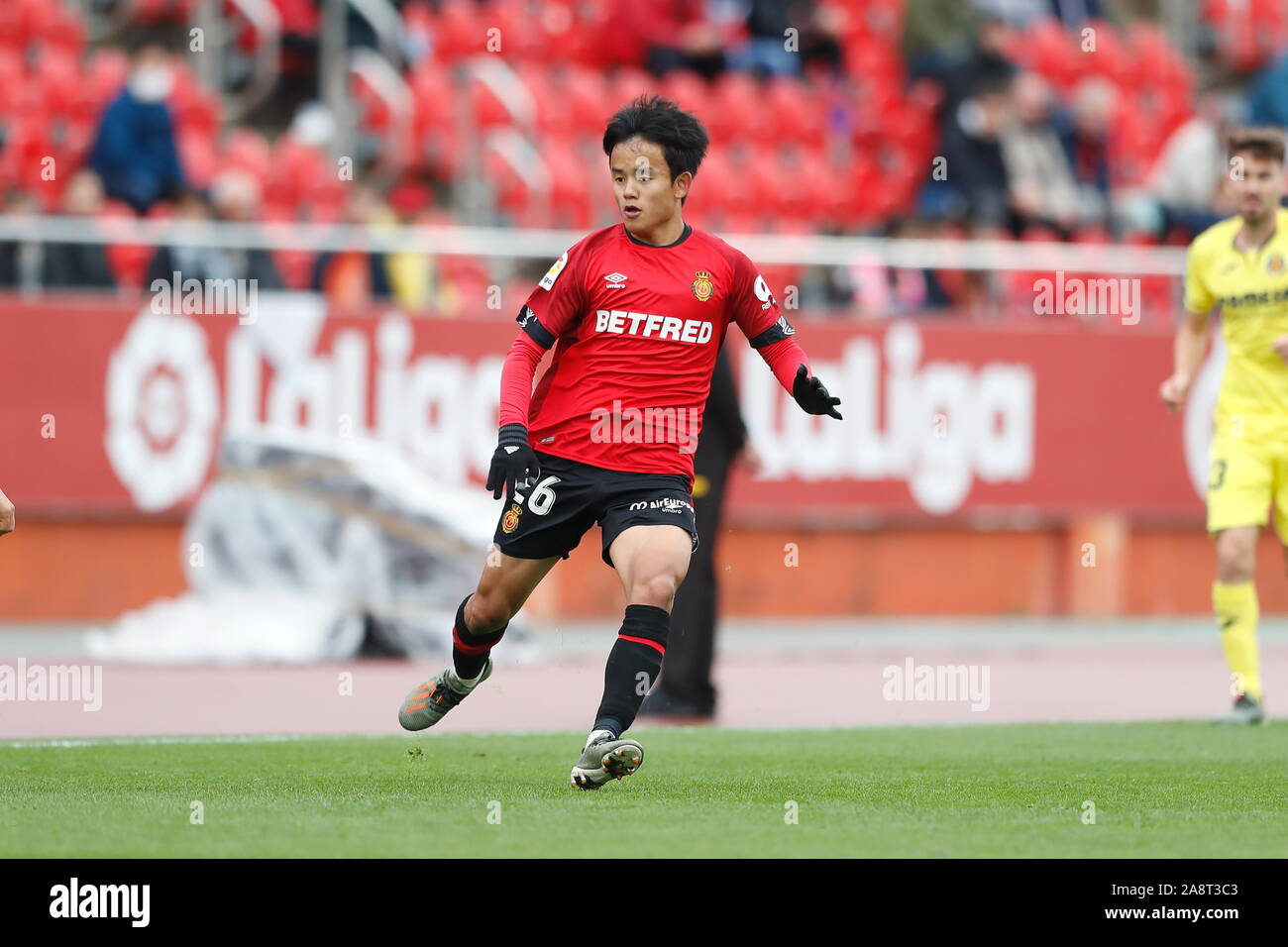 Palma de Mallorca, Spain. 10th Nov, 2019. Takefusa Kubo (Mallorca) Football/Soccer : Spanish "La ...