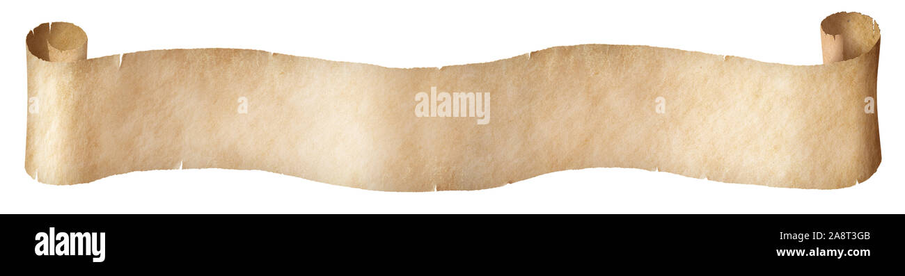Paper scroll long hi-res stock photography and images - Alamy