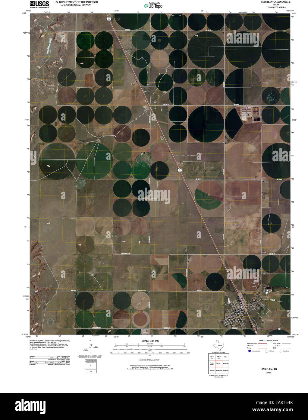 Map of hartley hi-res stock photography and images - Alamy