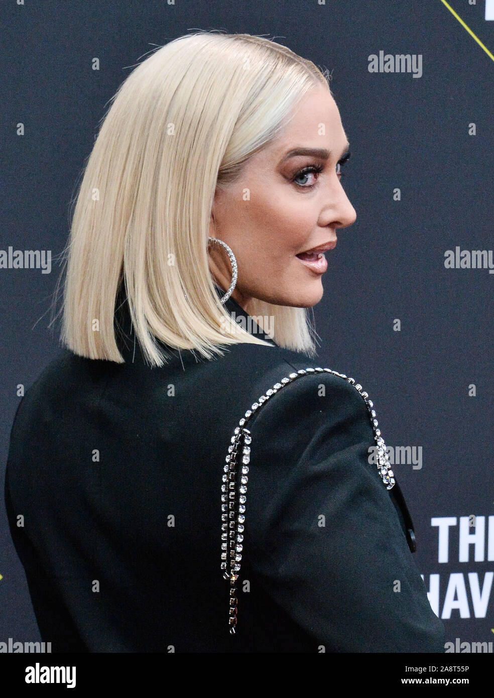 Santa Monica, USA. 11th Nov, 2019. Singer Erika Jayne arrives for the ...