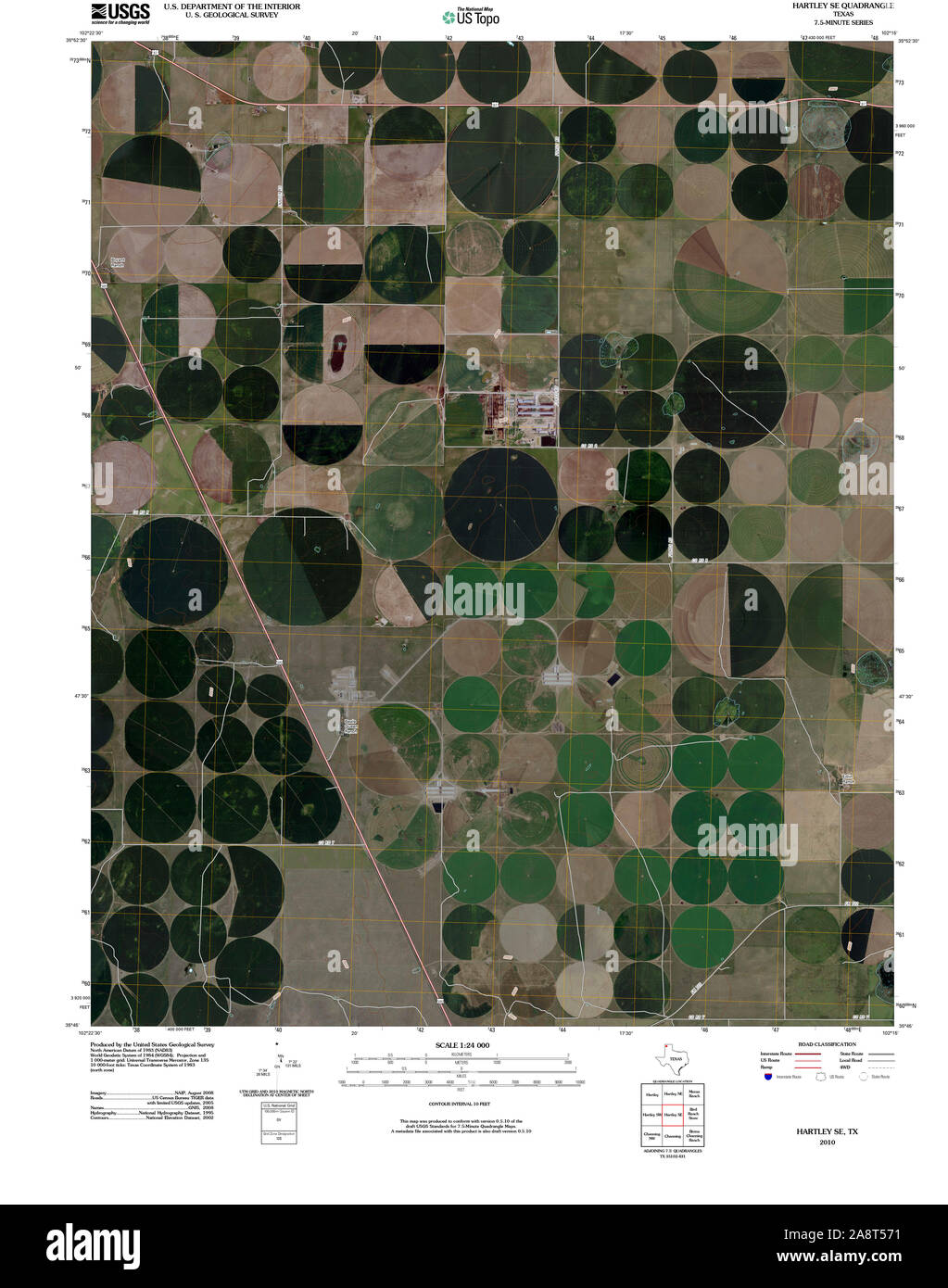 Map of hartley hi-res stock photography and images - Alamy