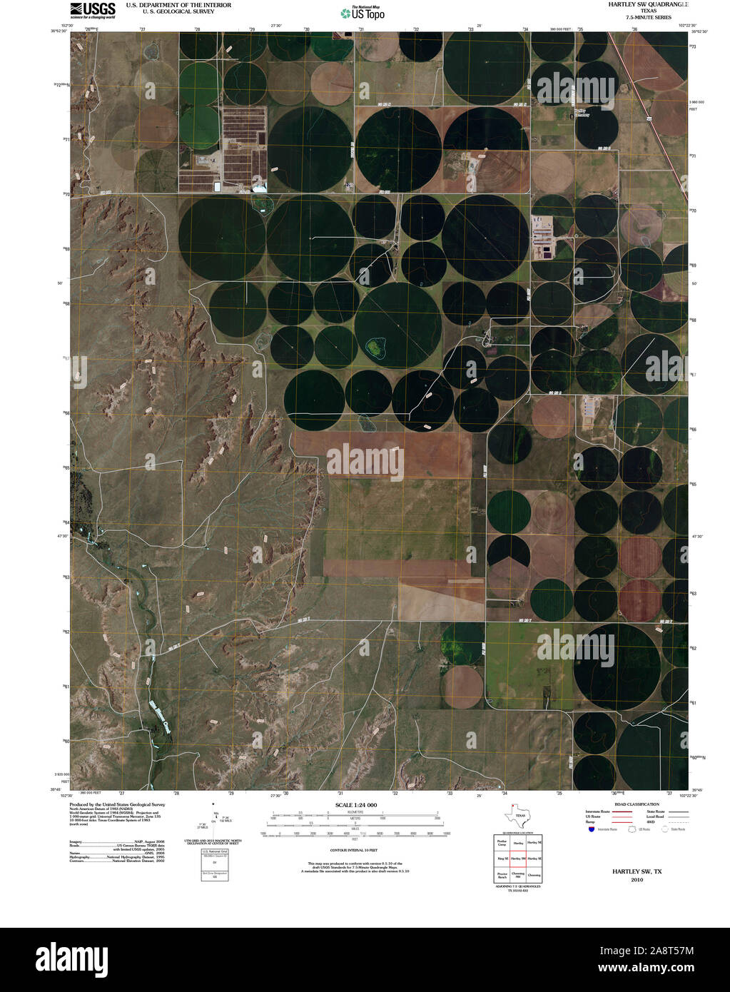 Map of hartley hi-res stock photography and images - Alamy