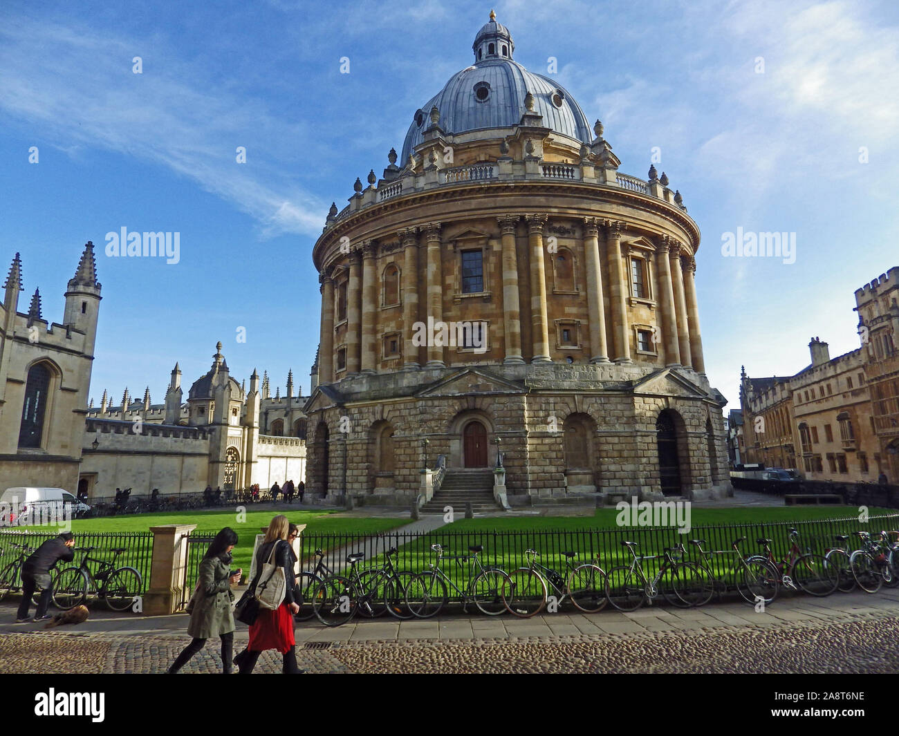 The Radcliffe Camera, Oxford designed by James Gibbs opened in 1749 a ...