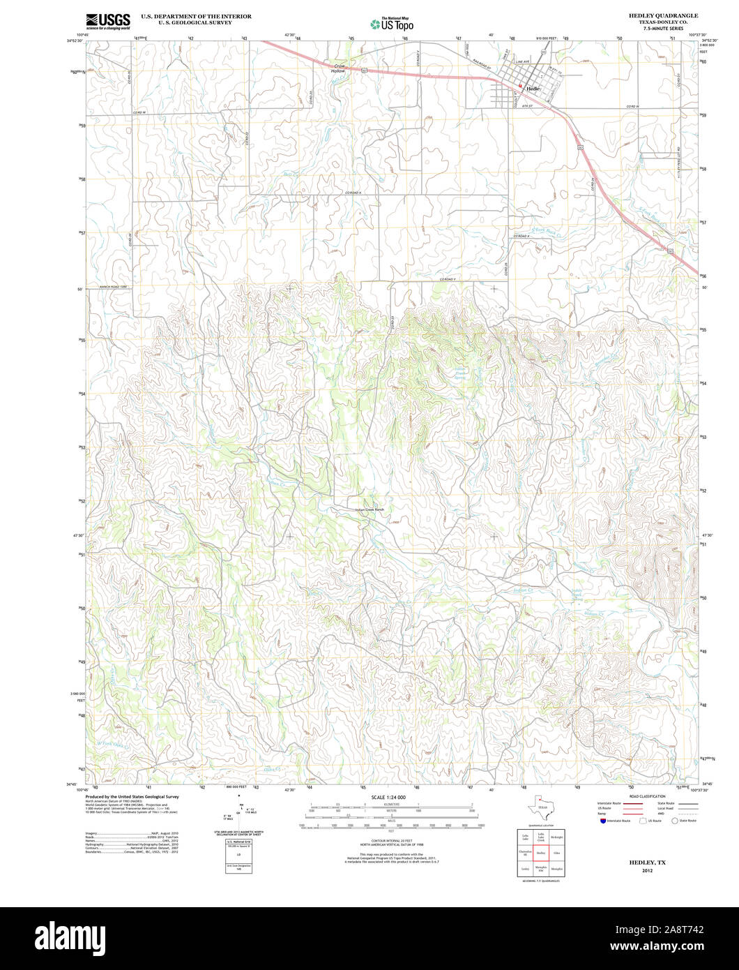 Map of hedley hi-res stock photography and images - Alamy