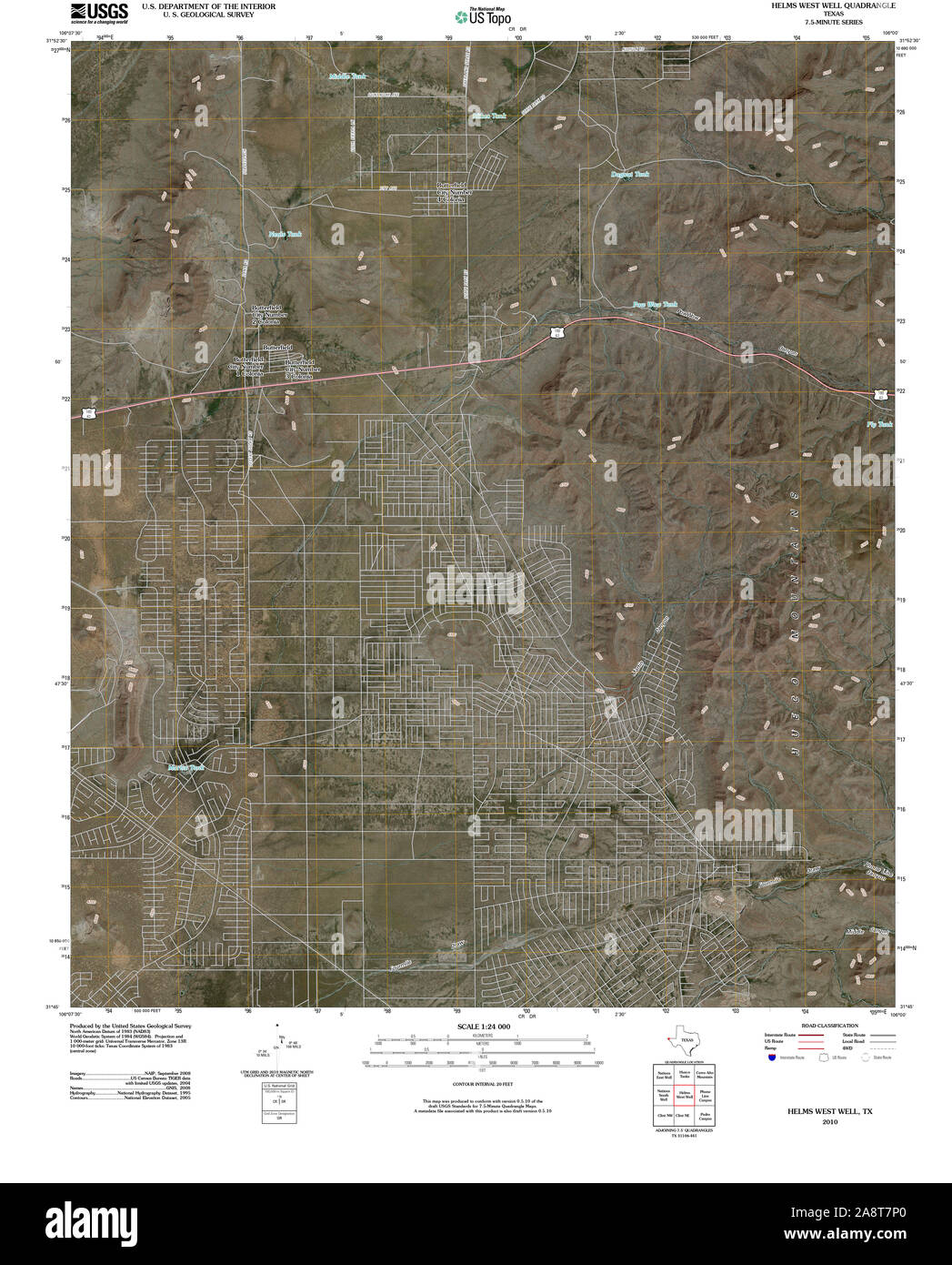 Helms west well hi-res stock photography and images - Alamy