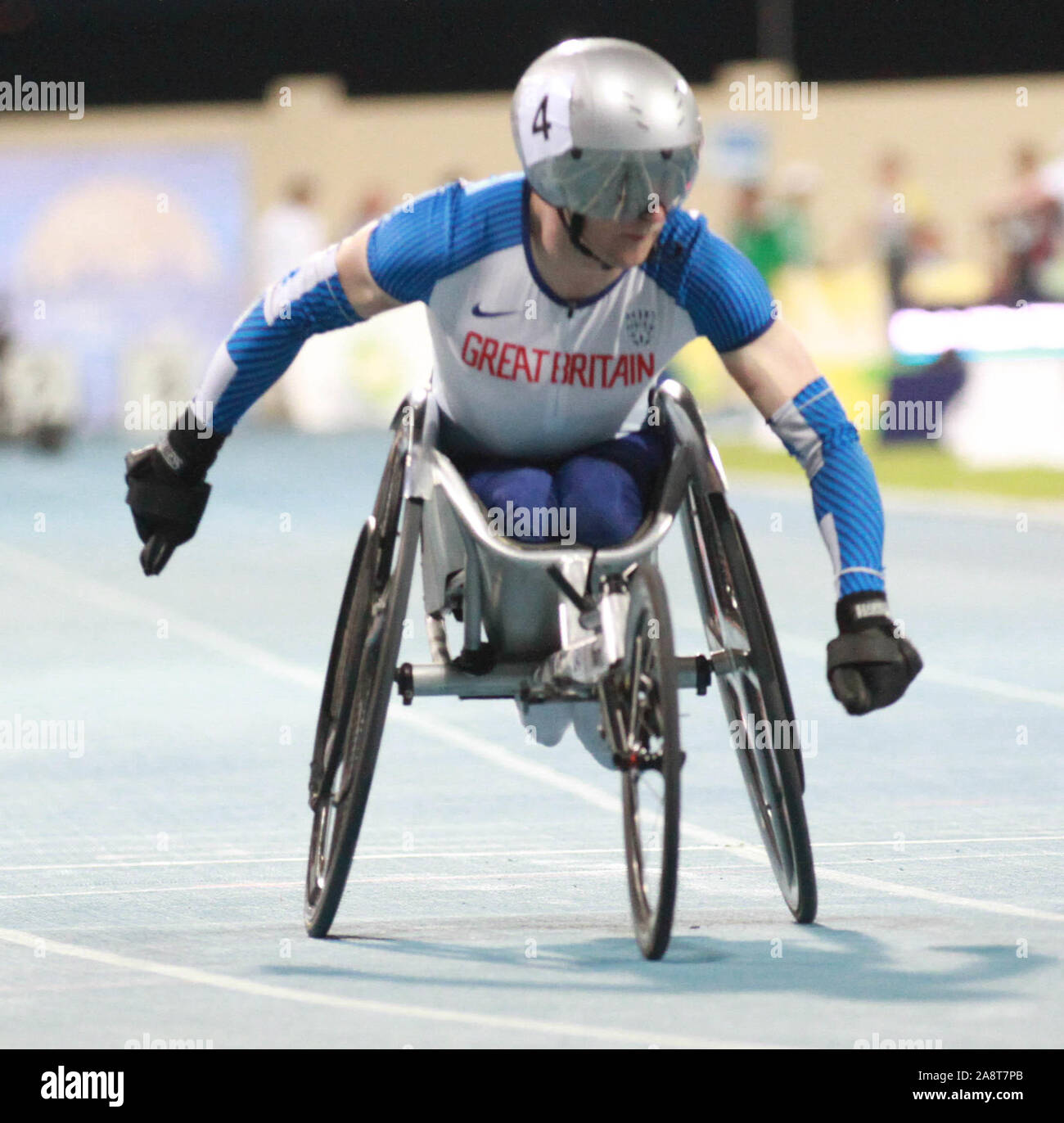 Andrew Small of Great Britain during the World Para Athletics ...
