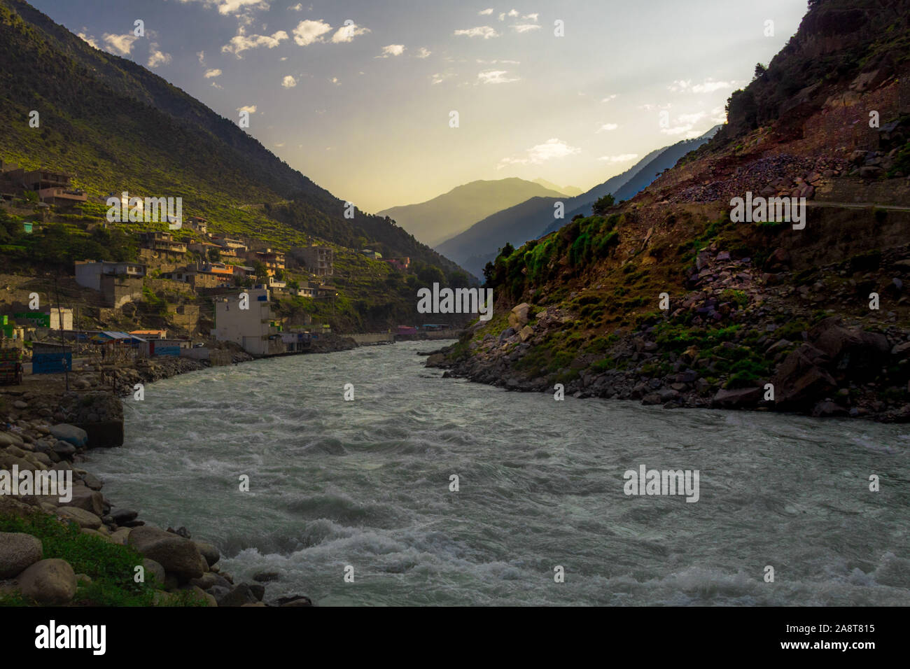 River Sawat, Bahrain, Pakistan Stock Photo - Alamy